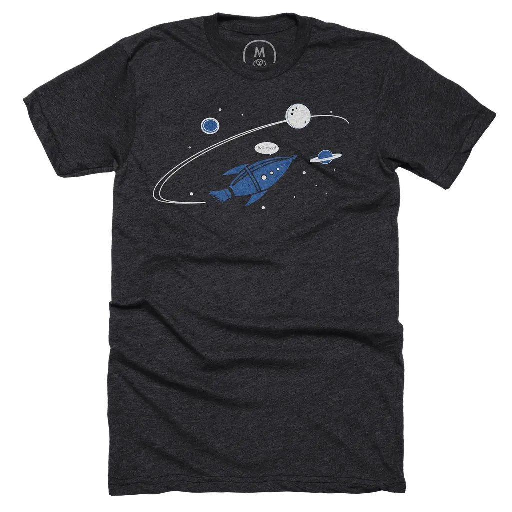 “Yay! Space!” graphic tee and pullover crewneck by Lex Roman. | Cotton ...