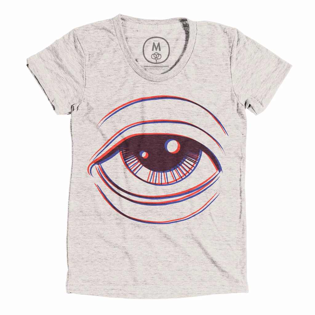 “Eye” graphic tee by Jonathan Starkey. | Cotton Bureau
