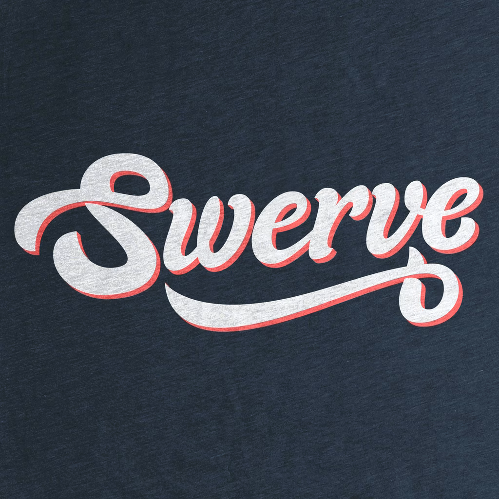 “Swerve” graphic tee by John Vrhovnik. | Cotton Bureau